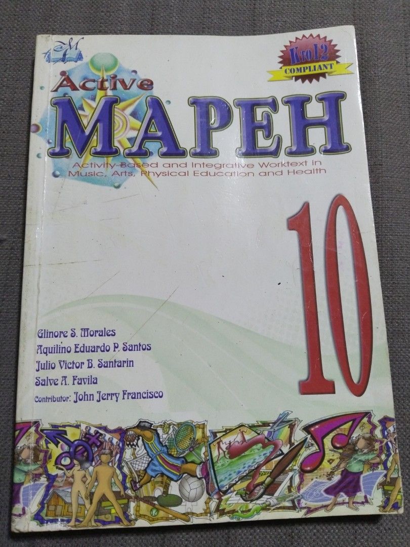 Active MAPEH Grade 10, Hobbies & Toys, Books & Magazines, Textbooks on Carousell