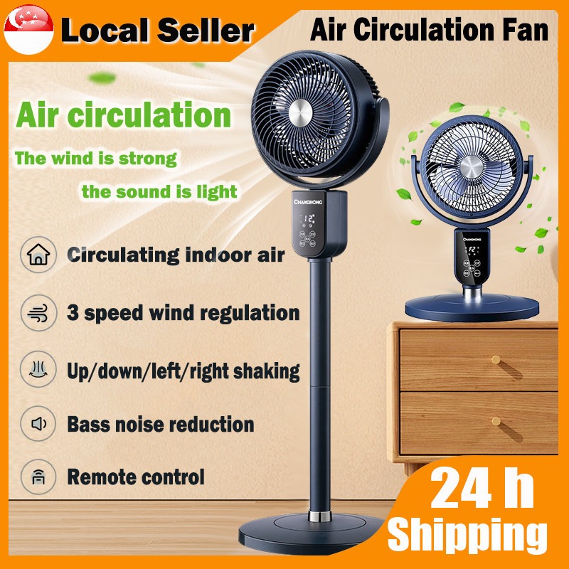 Air Circulation Standing Fan Household Electric Fan Standing Fan with ...