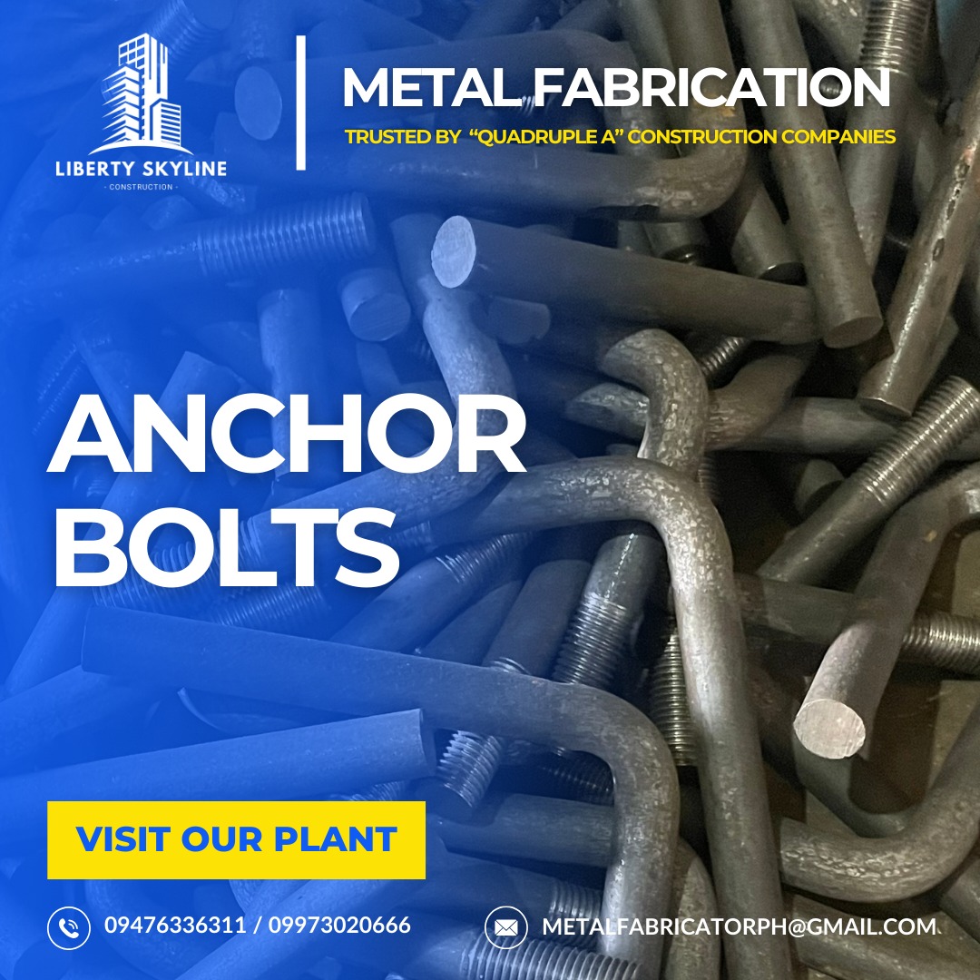 Anchor Bolt A307 | I beam | U-Bolt | Northern Uprising Construction ...