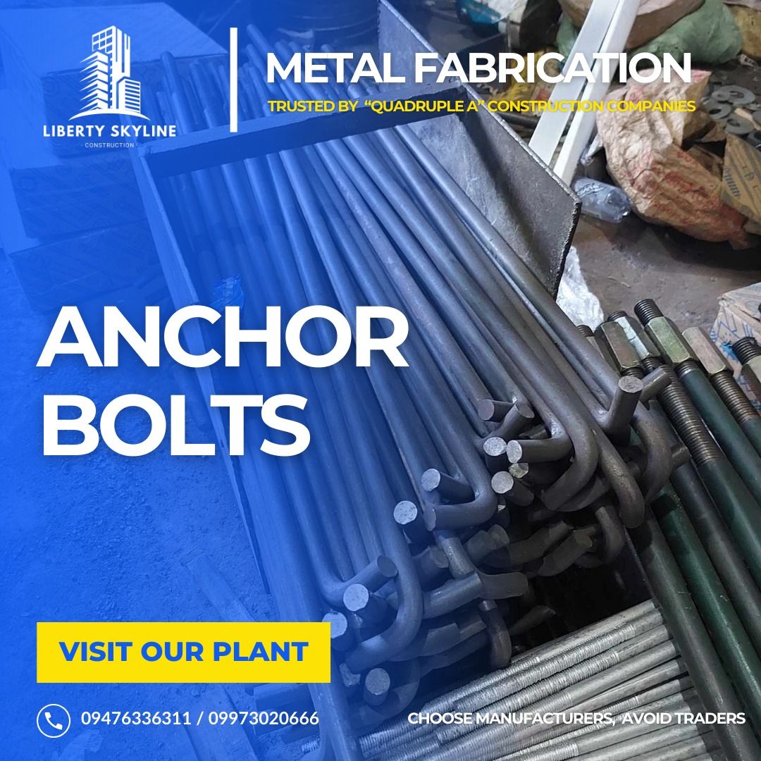 Anchor Bolt A307 | HSS | I beam | U-Bolt | Northern Uprising ...
