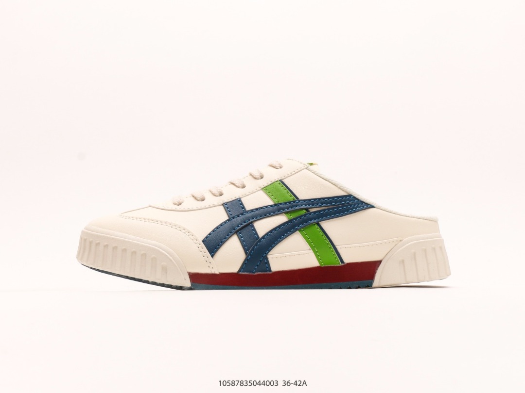 Onitsuka Tiger Blue Green shoes us 5.5 - us 10, Women's Fashion ...