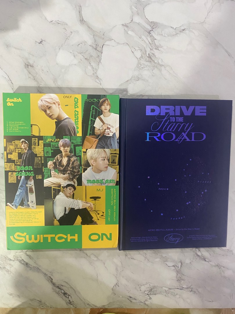 Astro merch album eunwoo moonbin Jin Jin Sanha Rocky MJ, Hobbies & Toys ...