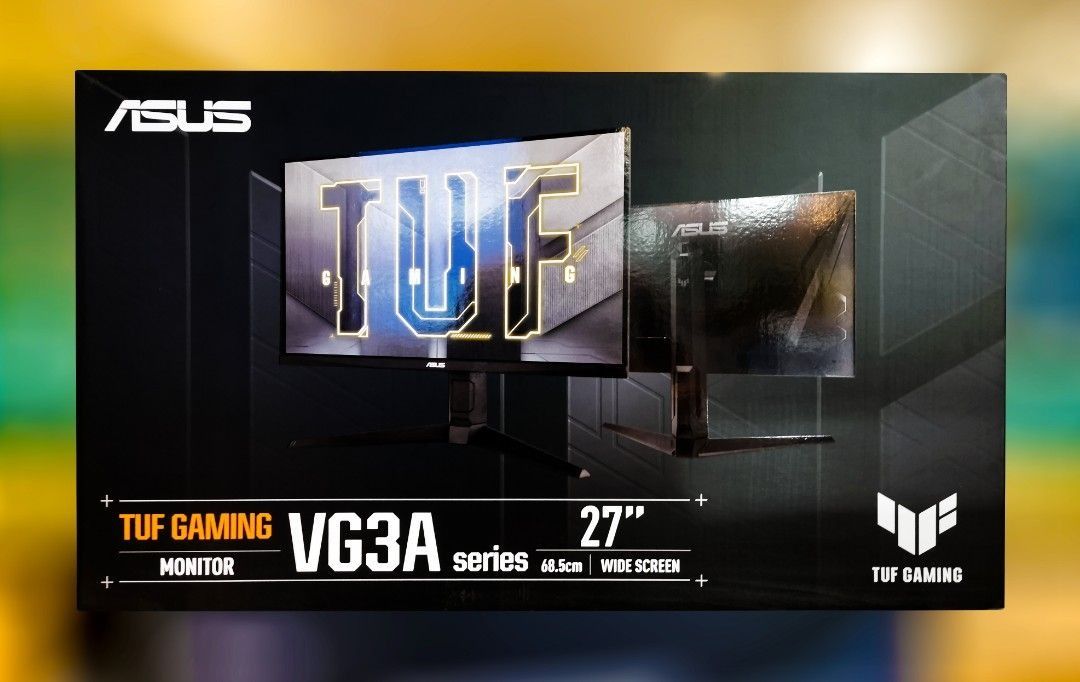 Asus TUF Gaming VG27AQL3A 27" QHD (2560x1440) Fast IPS Freesync Premium Gaming Monitor [180Hz ...