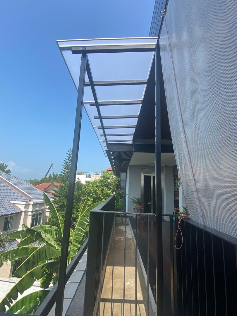 Awning Trellis Shelter metal works, Home Services, Renovations, Aluminium Work on Carousell
