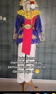 Baju Puteri Perak (Tema Merdeka), Women's Fashion, Dresses & Sets ...