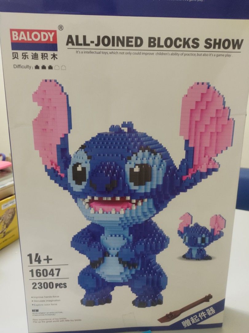 Balody Stitch All Joint Blocks Show, Hobbies & Toys, Stationery & Craft ...