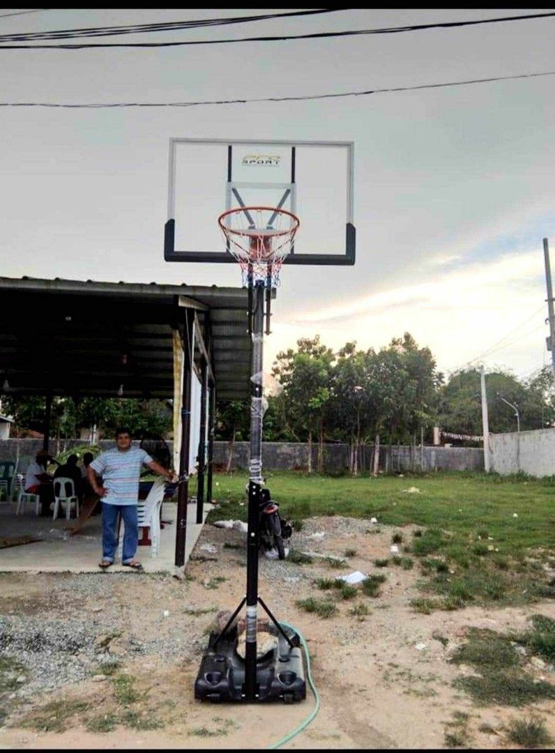 Basketball board with stand, Sports Equipment, Sports & Games, Racket ...