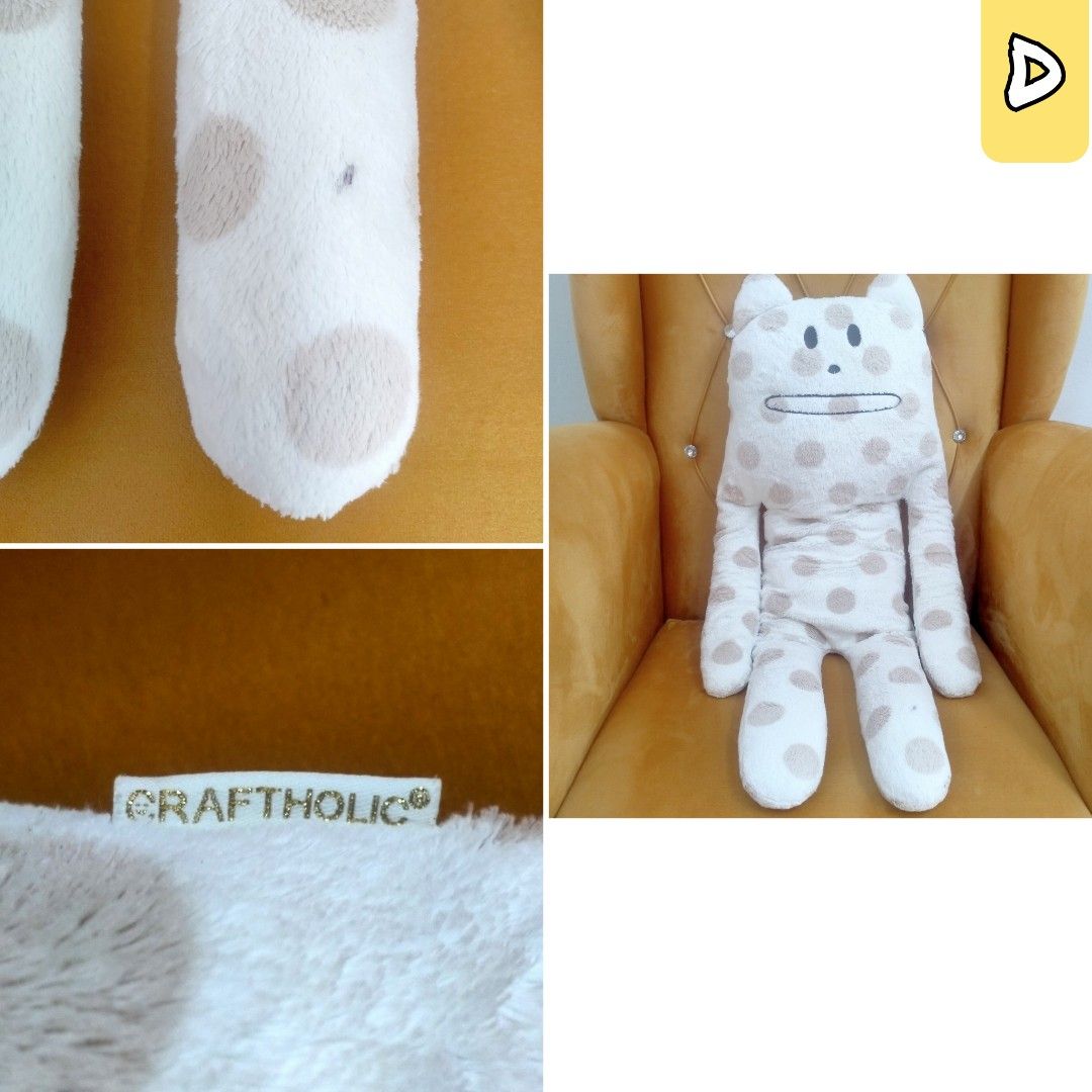 Big Craftholic & Amuse Plushie, Hobbies & Toys, Toys & Games on Carousell