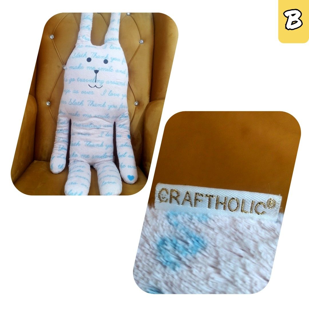 Big Craftholic & Amuse Plushie, Hobbies & Toys, Toys & Games on Carousell