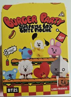 Miniso BT21 Burger Party Blind Box Chimmy, Hobbies & Toys, Memorabilia ...