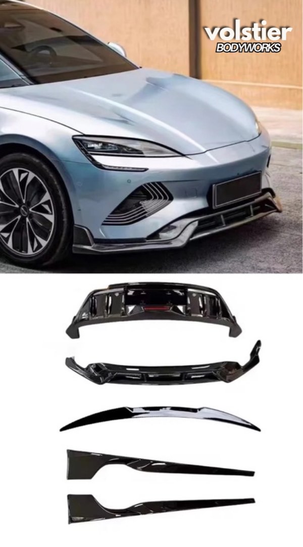 BYD Seal Body Kit // Splitter // Side Skirt // Front Lip, Car ...