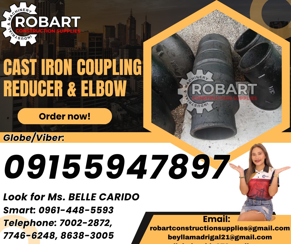 C.I Coupling Reducer & Elbow, Commercial & Industrial, Construction ...