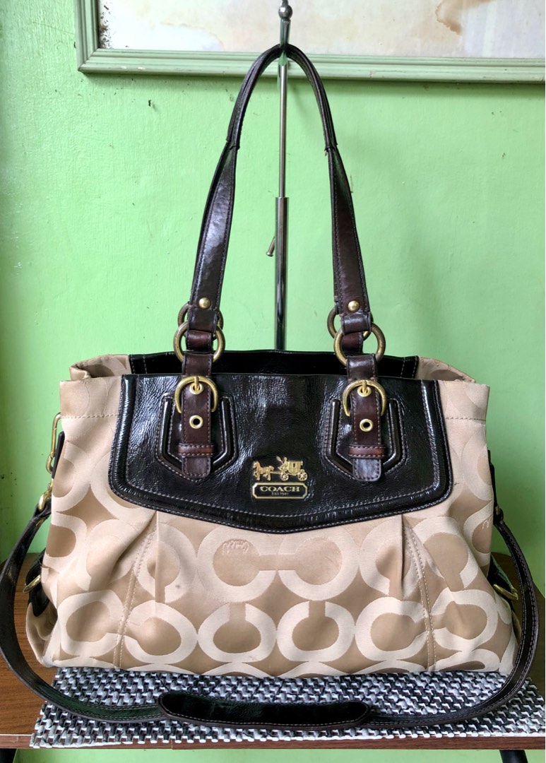 COACH Two Way Bag, Luxury, Bags & Wallets on Carousell