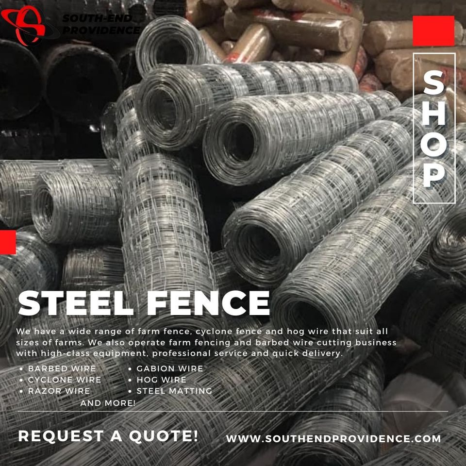 Cyclone Wire and GI Welded Wire Fence / Galvanized Steel Matting / Barb ...