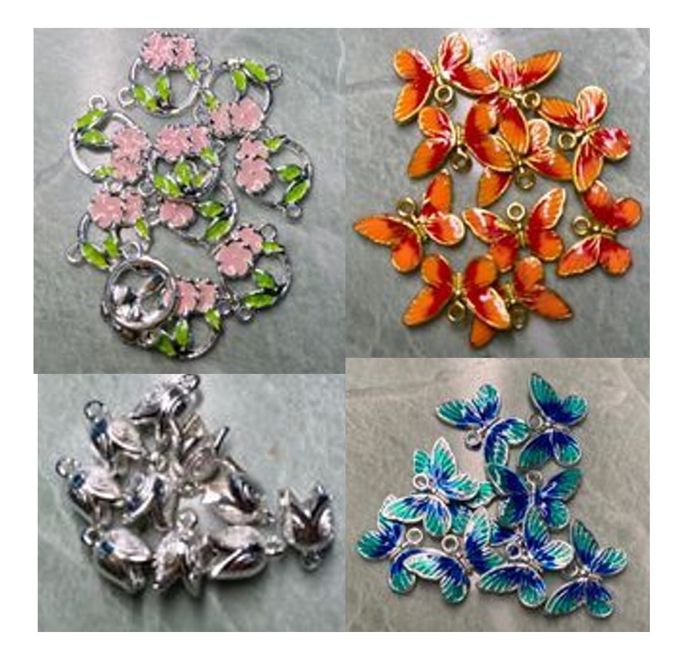 DIY花花配飾每粒 DIY flower accessories each piece (同）, 女裝, 手錶及配件, 其他飾物 ...