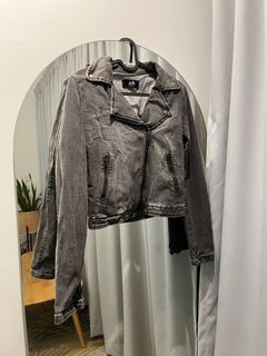 Earth Denim Jacket, Women's Fashion, Coats, Jackets and Outerwear on ...