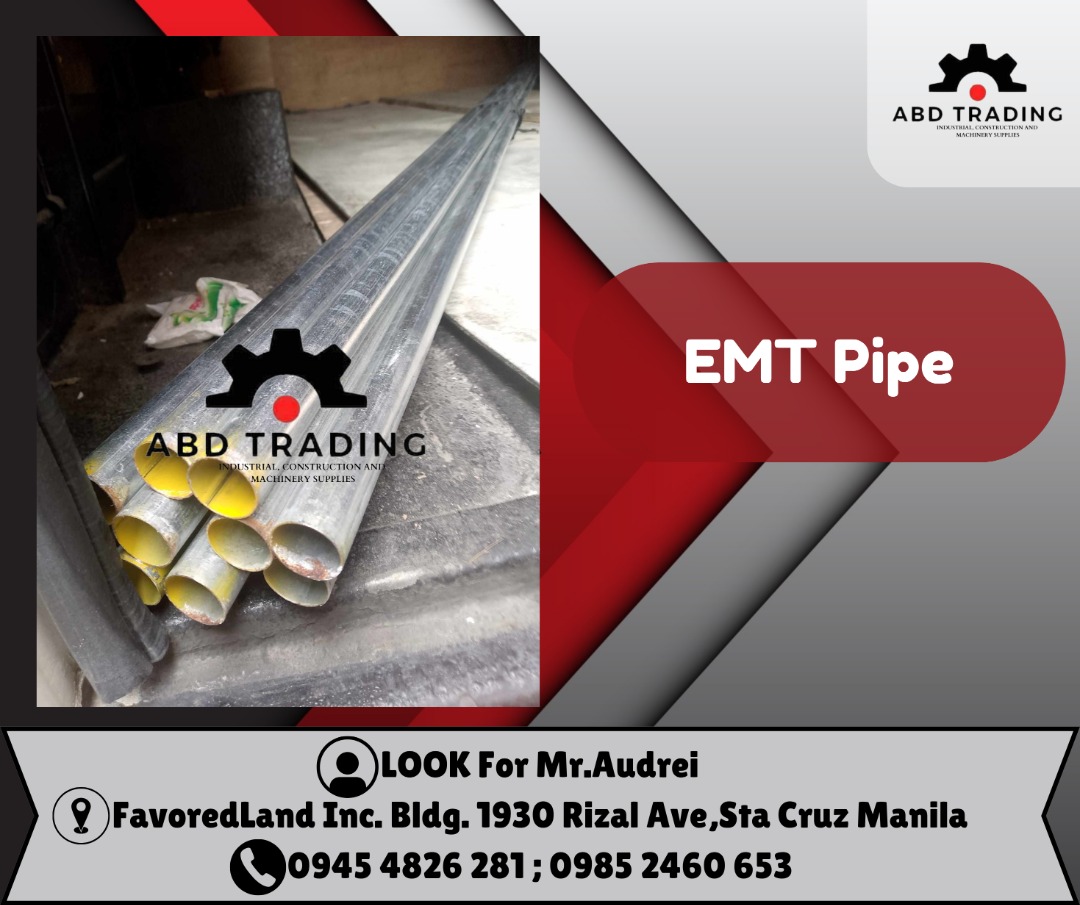 EMT Pipe, Commercial & Industrial, Construction Tools & Equipment on ...