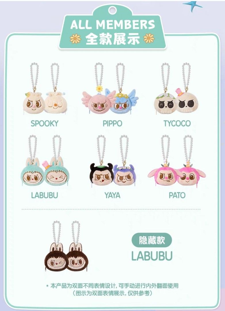 [EXCLUSIVE! POPMART] POPMART LABUBU THE MONSTERS! PARTY REVERSIBLE ...