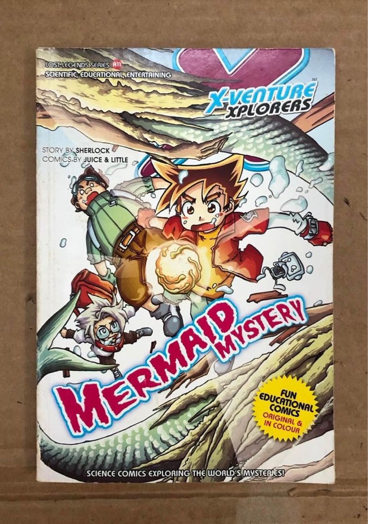 Fun Educational Comic X-Venture Xplorer Lost Legend Series A11 ...