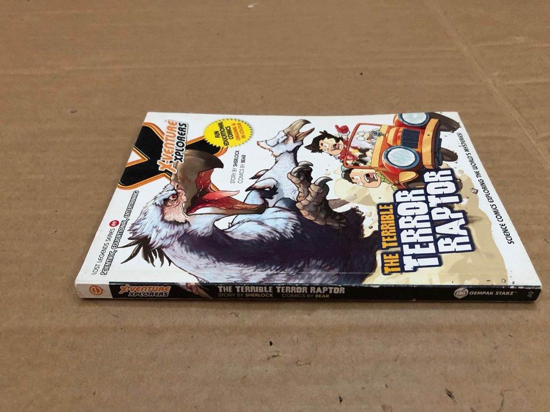 Fun Educational Comic - X-Venture Xplorer Lost Legend Series A9 : THE ...