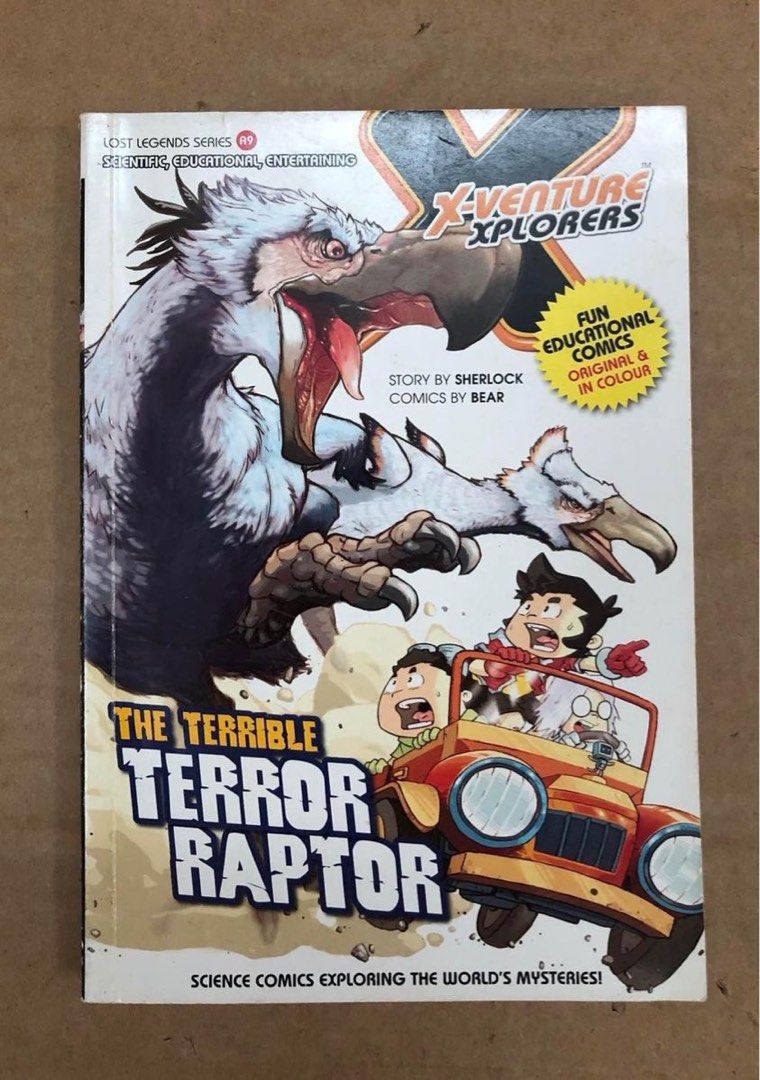 Fun Educational Comic - X-Venture Xplorer Lost Legend Series A9 : THE ...