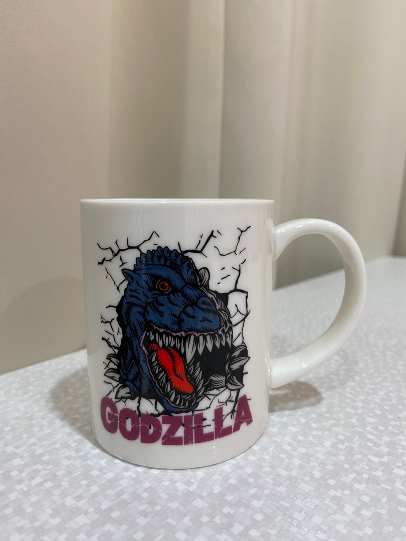 Godzilla Mug, Furniture & Home Living, Kitchenware & Tableware, Other ...