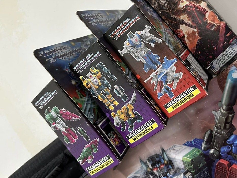 Headmaster Set Transformers, Hobbies & Toys, Toys & Games on Carousell