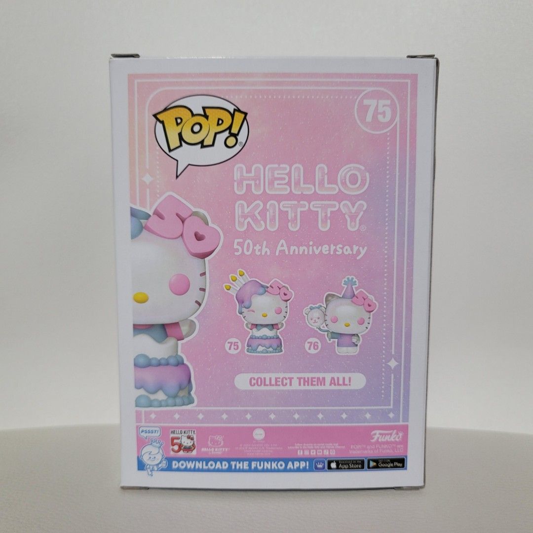 HELLO KITTY 50TH Anniversary Diamond Collection Targetcon 2024 Limited ...