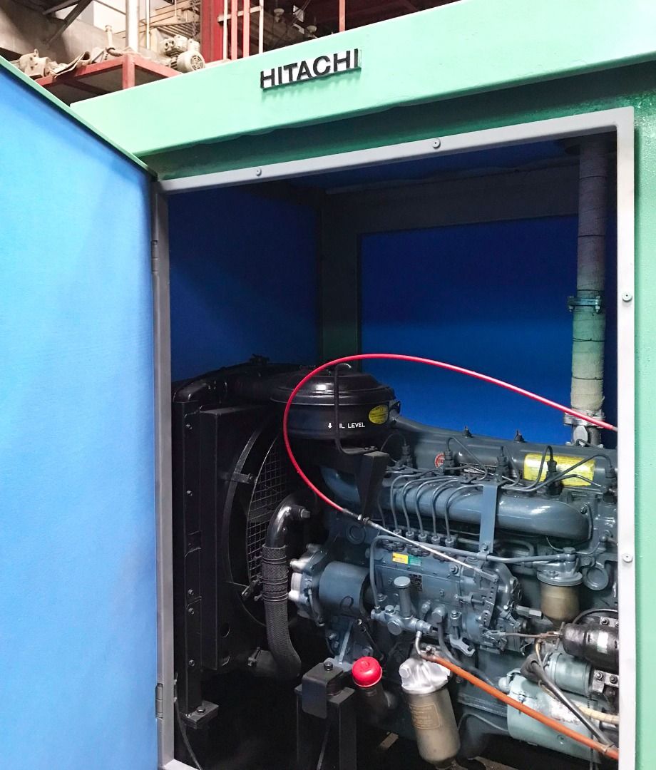 Hitachi Generator Set 40kva Hino DM100 Engine from Japan, Commercial ...