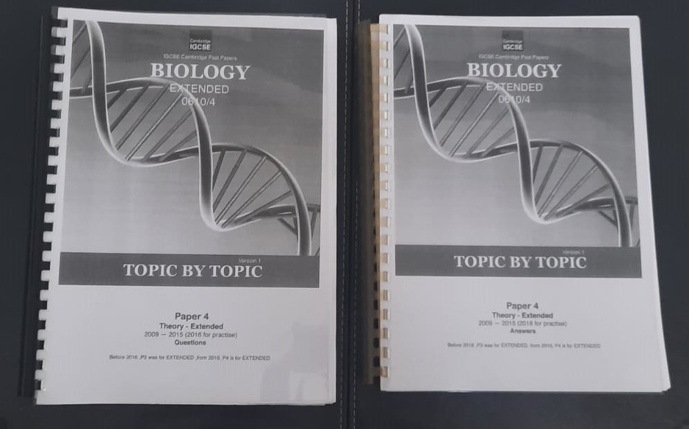 IGCSE Biology (0610) Past Year Papers and Answers, Hobbies & Toys ...