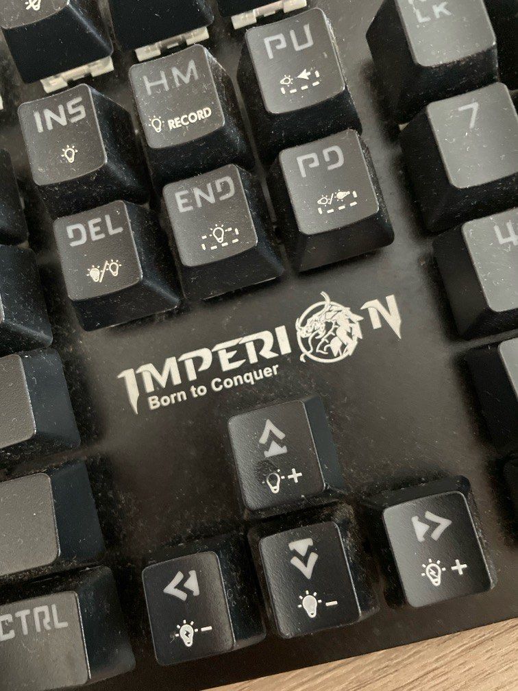 Imperion centipada gaming keyboard, Computers & Tech, Parts ...