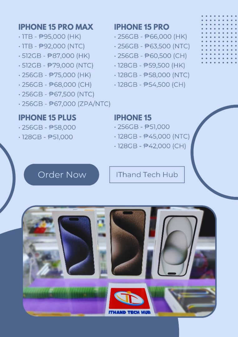 iPhone 15 Pro Max 256GB (UK/NTC Variant), Mobile Phones & Gadgets ...