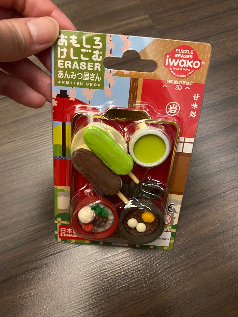 Iwako puzzle eraser omokeshi set, Hobbies & Toys, Stationery & Craft, Stationery & School ...