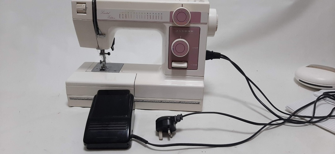 Janome Limited Edition Model Sewing Machine, Furniture & Home Living ...