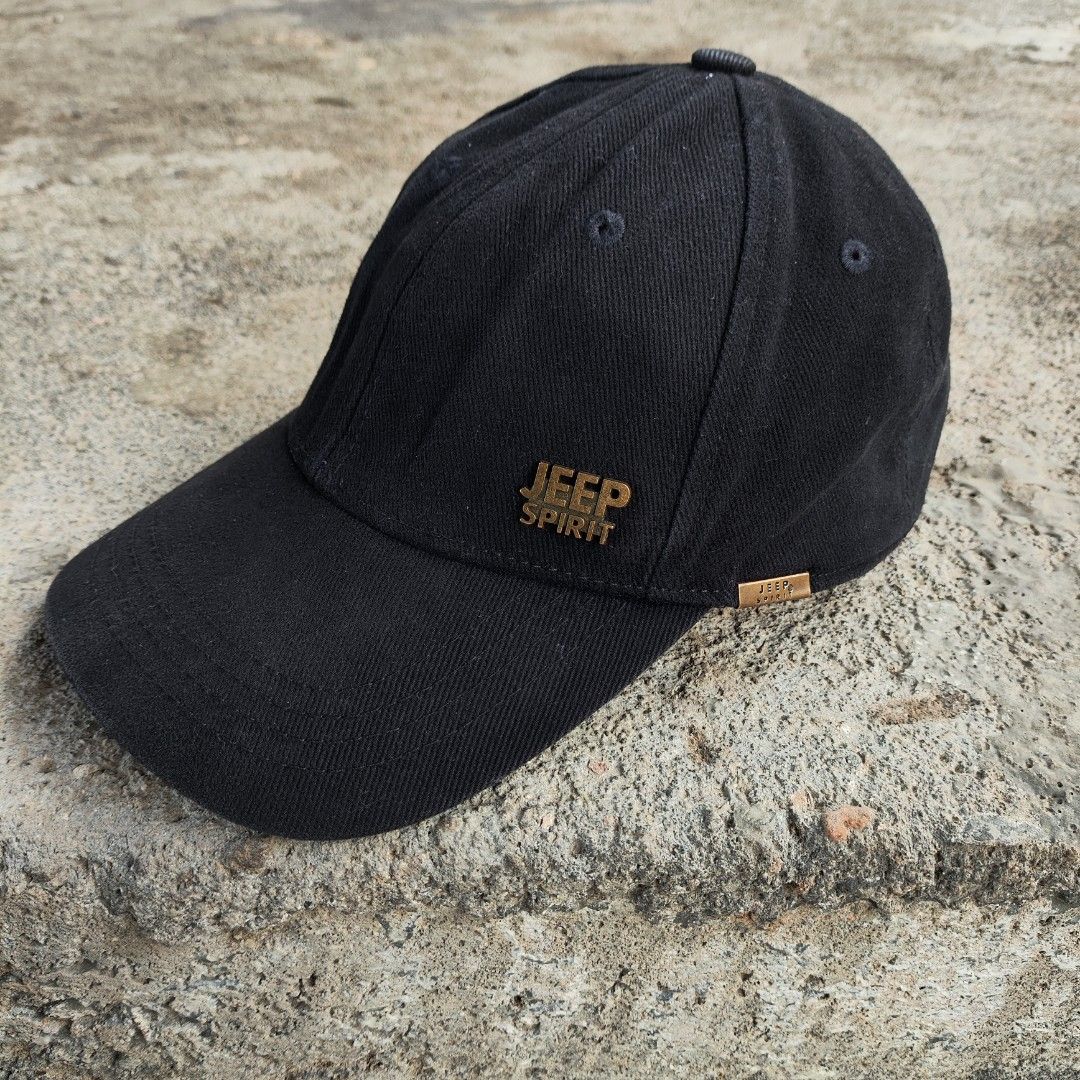 JEEP Topi Logo Besi, Fesyen Pria, Aksesoris, Topi di Carousell
