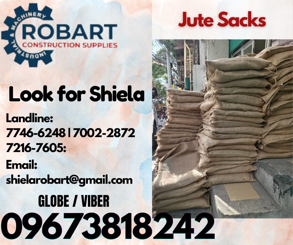 Jute Sacks (abaka fiber), Commercial & Industrial, Construction Tools ...