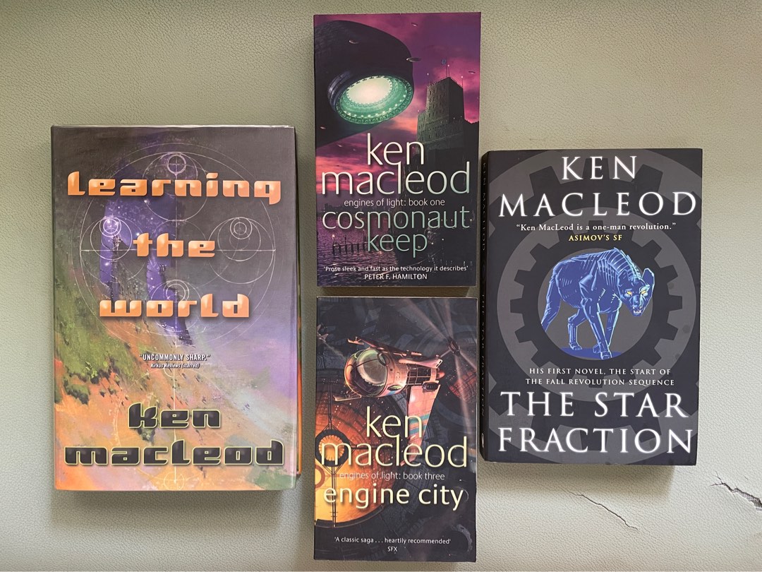 KEN MacLEOD, Star Fraction, Engines of Light series, Sci-Fi novels ...