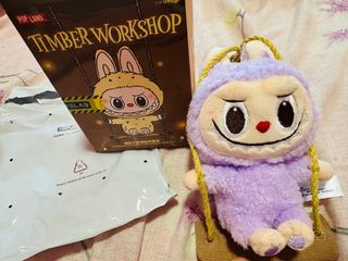 Popland Popmart Labubu Timber Workshop, Hobbies & Toys, Toys & Games on ...