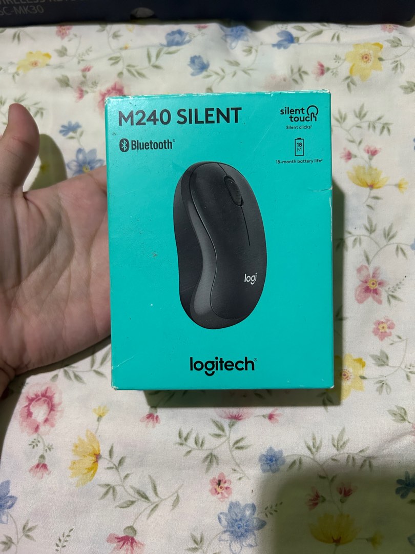 Logitech M240 SILENT TOUCH MOUSE, Computers & Tech, Parts & Accessories ...
