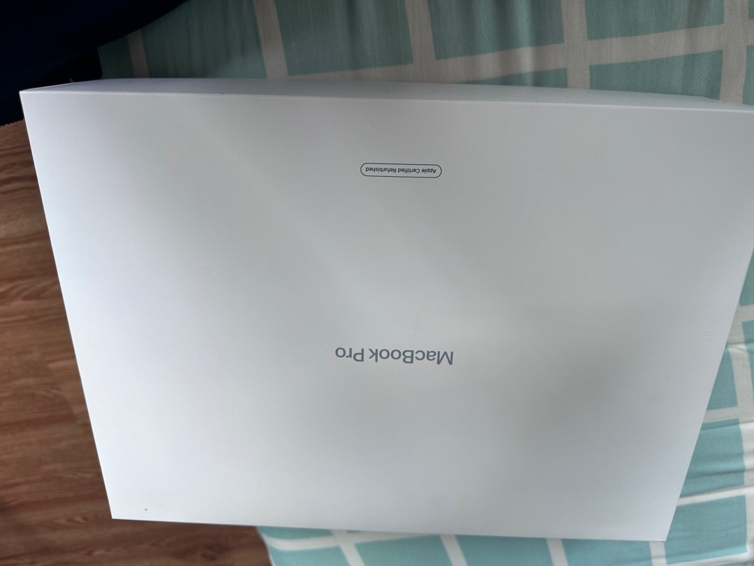 MacBook Pro 14 Certified Refurbished Box, Computers & Tech, Laptops ...