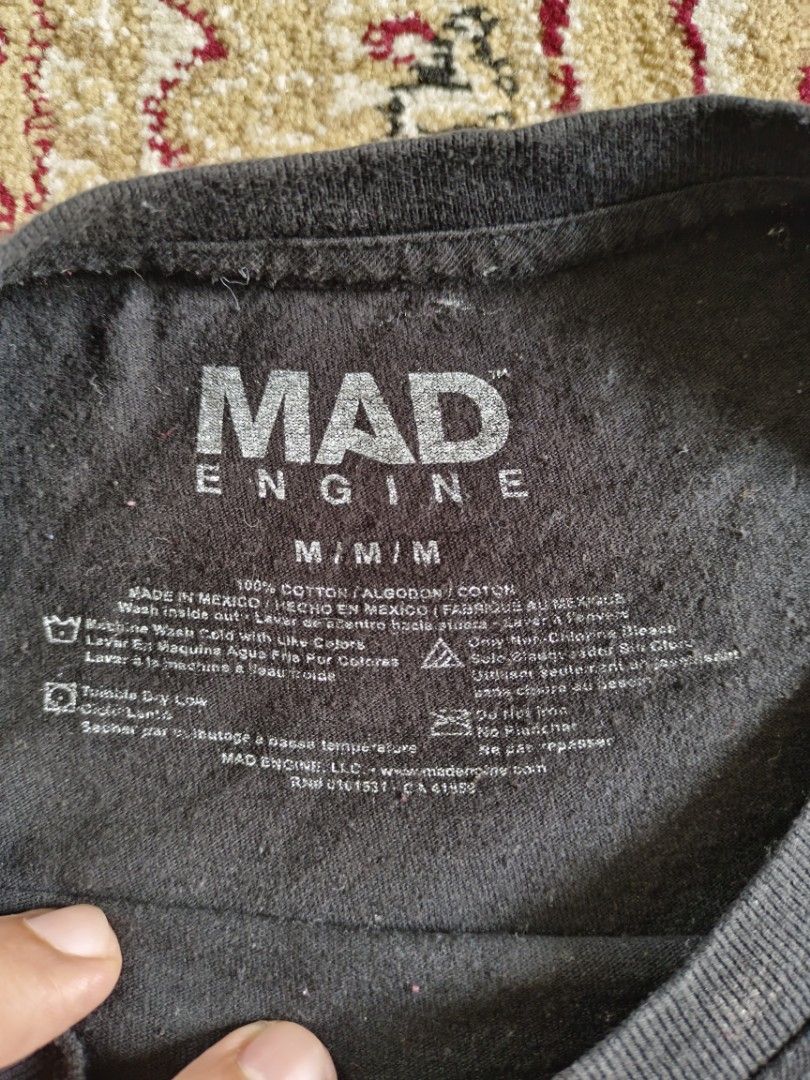 Mad Engine Parody Tee, Men's Fashion, Tops & Sets, Tshirts & Polo ...