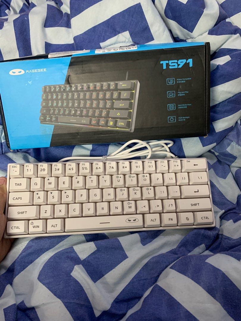 MageGee 60% Membrane Keyboard, Computers & Tech, Parts & Accessories ...