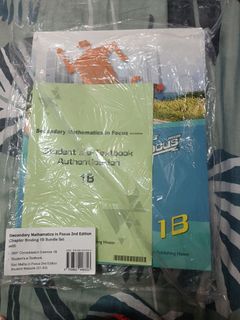 Mathematics in Focus 1B, 興趣及遊戲, 書本 & 文具, 教科書 - Carousell