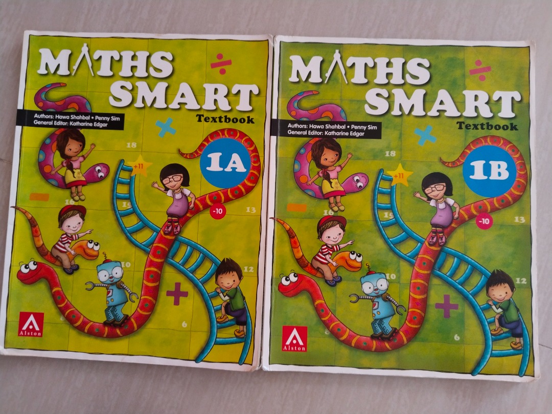 Maths smart textbook 1 A & 1 B 1a 1b, Hobbies & Toys, Books & Magazines ...
