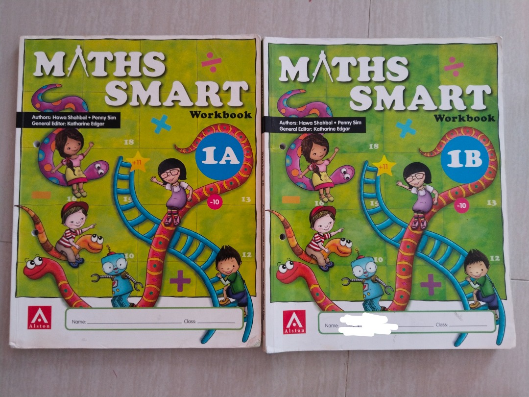 Maths smart workbook 1a 1b 1 A 1 B, Hobbies & Toys, Books & Magazines ...