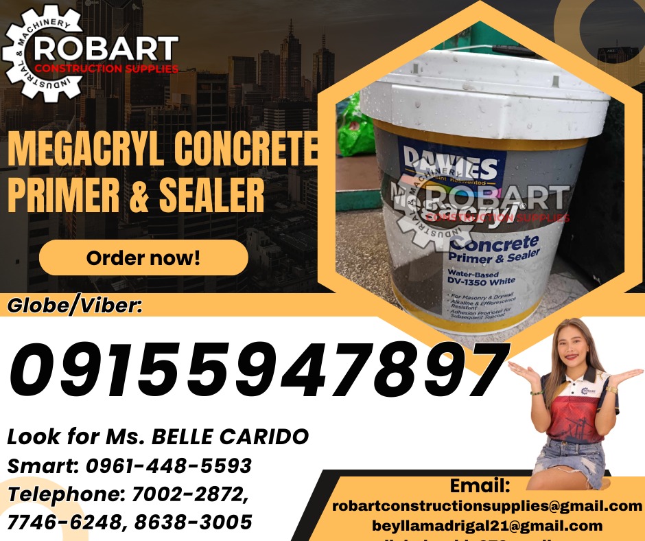 Megacryl Concrete Primer & Sealer, Commercial & Industrial ...