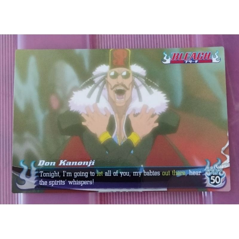 MegaHouse 2005 Bleach Character Words Trading Card Masaki Isshin ...