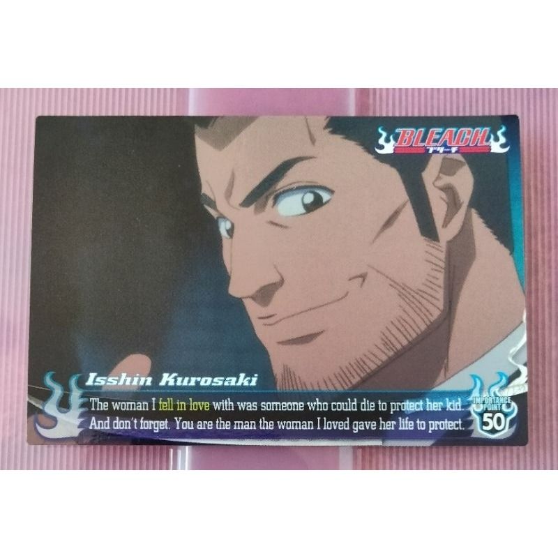 MegaHouse 2005 Bleach Character Words Trading Card Masaki Isshin ...