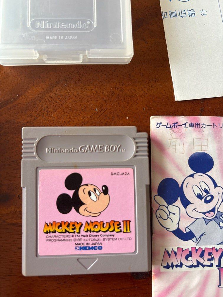 Mickey mouse 2 game boy, Video Gaming, Video Games, Nintendo on Carousell