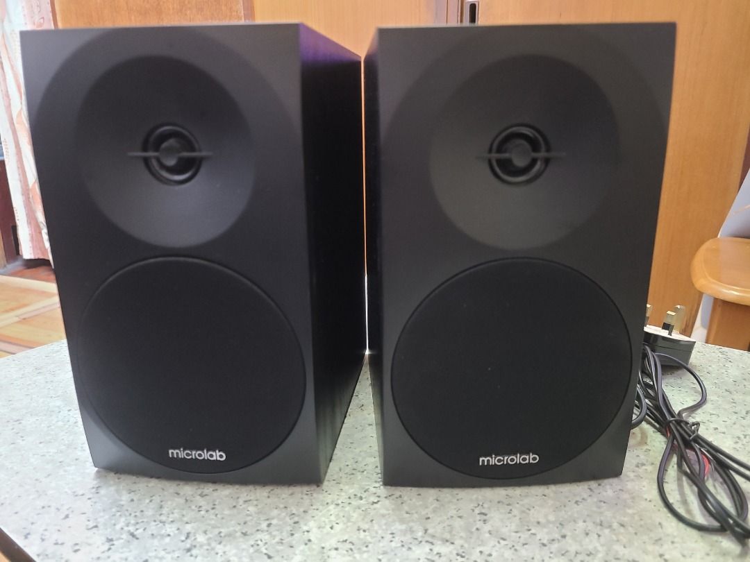 Microlab B70 多媒體喇叭揚聲器, 音響器材, Soundbar、揚聲器、藍牙喇叭、耳擴 - Carousell